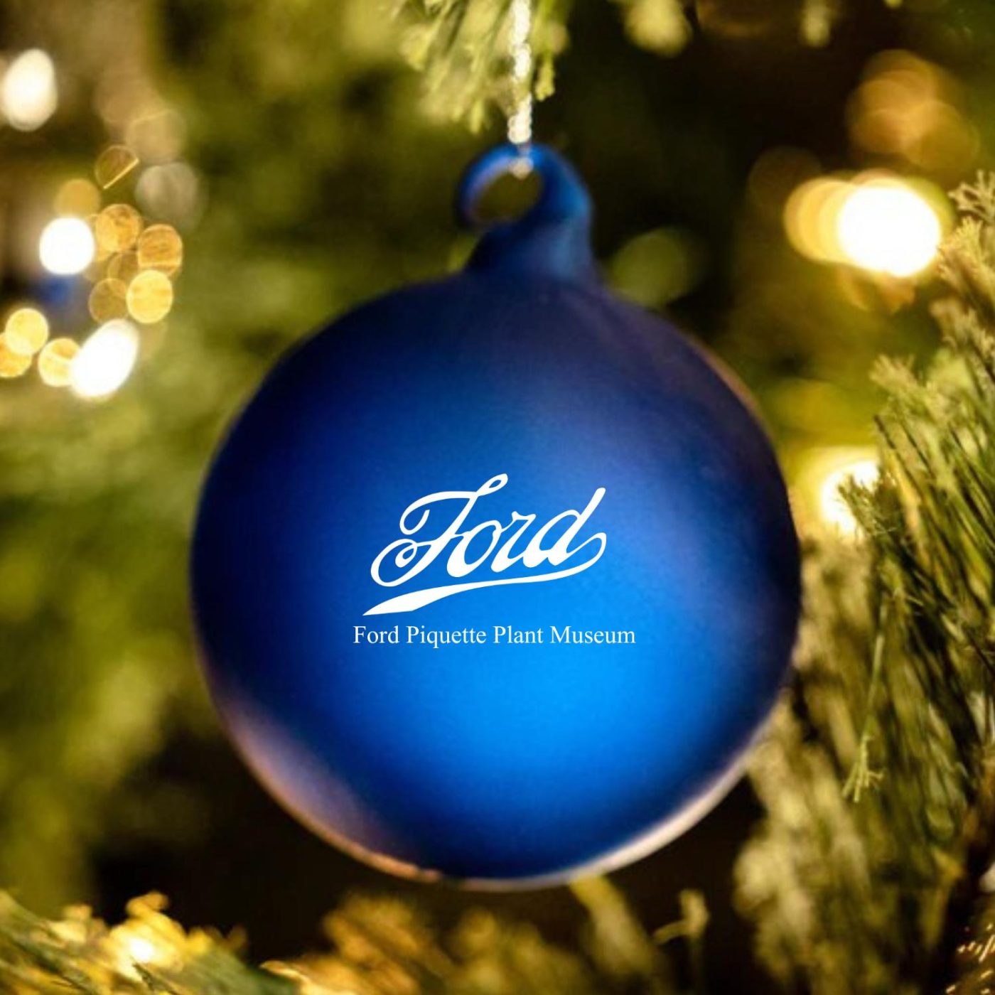 Hand Blown Glass Ornament | Ford Piquette Avenue Plant